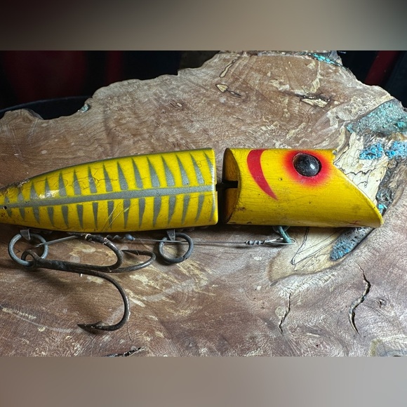 Heddon | Art | Rare Antique Fishing Lure | Poshmark